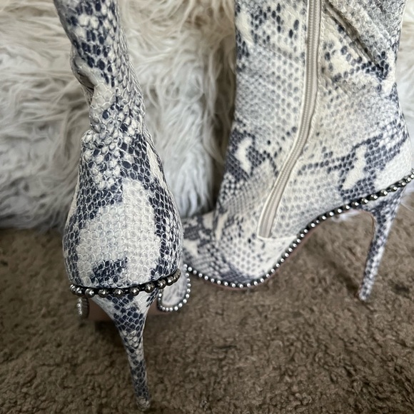 Steve Madden | Shoes | Snake Skin Boot | Poshmark